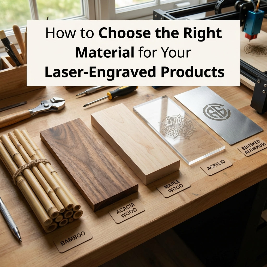 How to Choose Materials for Custom Engraving | Slate Creek Laser